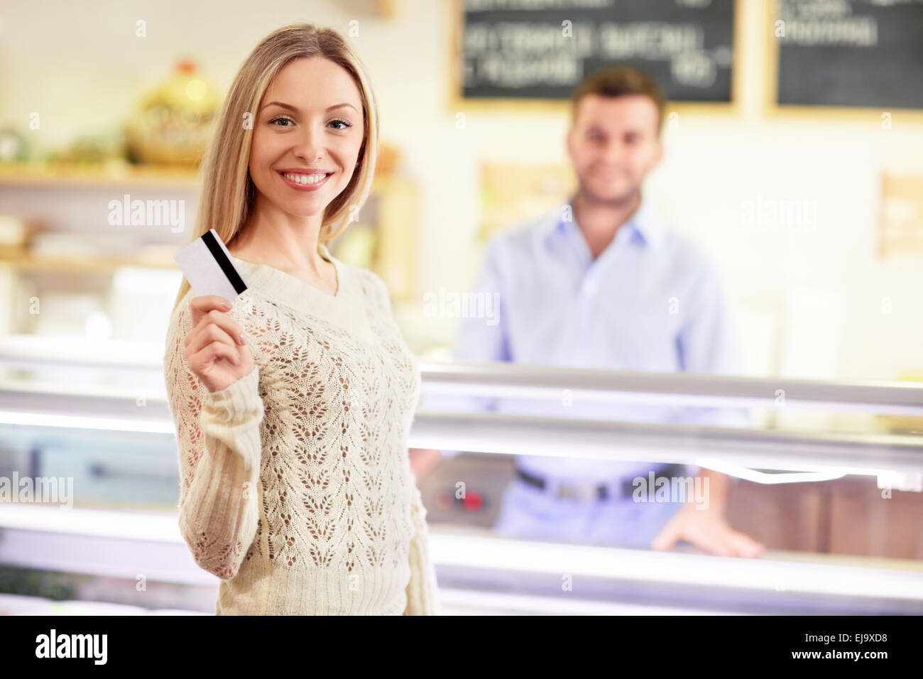In a store Stock Photo - Alamy