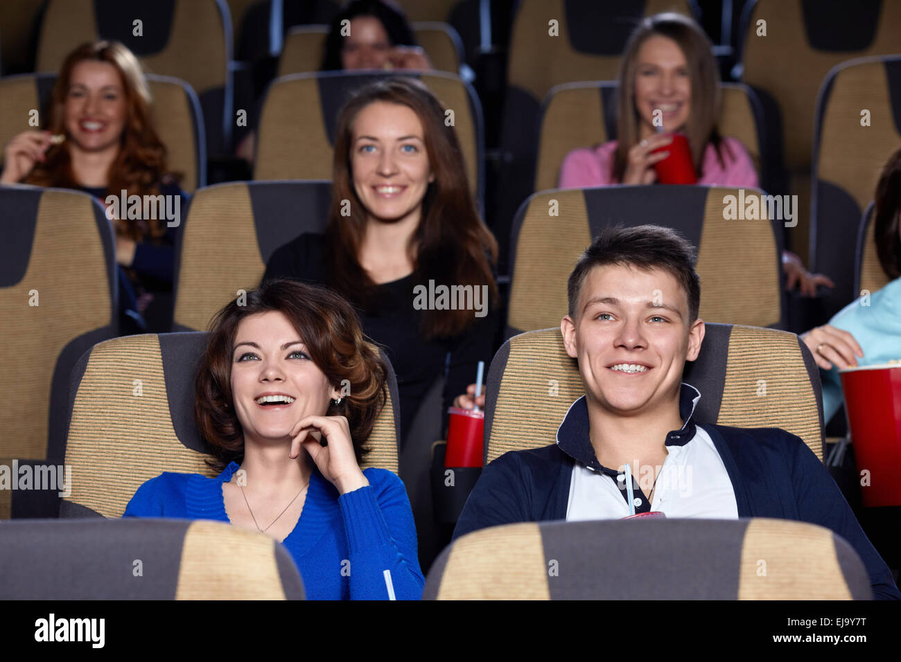 Theater spectators hi-res stock photography and images - Alamy