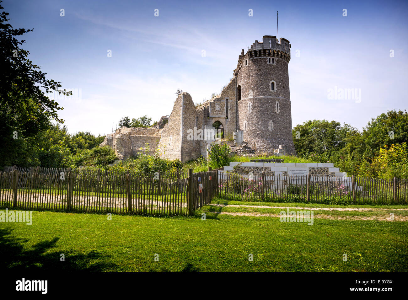 Château de Robert le Diable, Normandy, France, Europe Stock Photo - Alamy