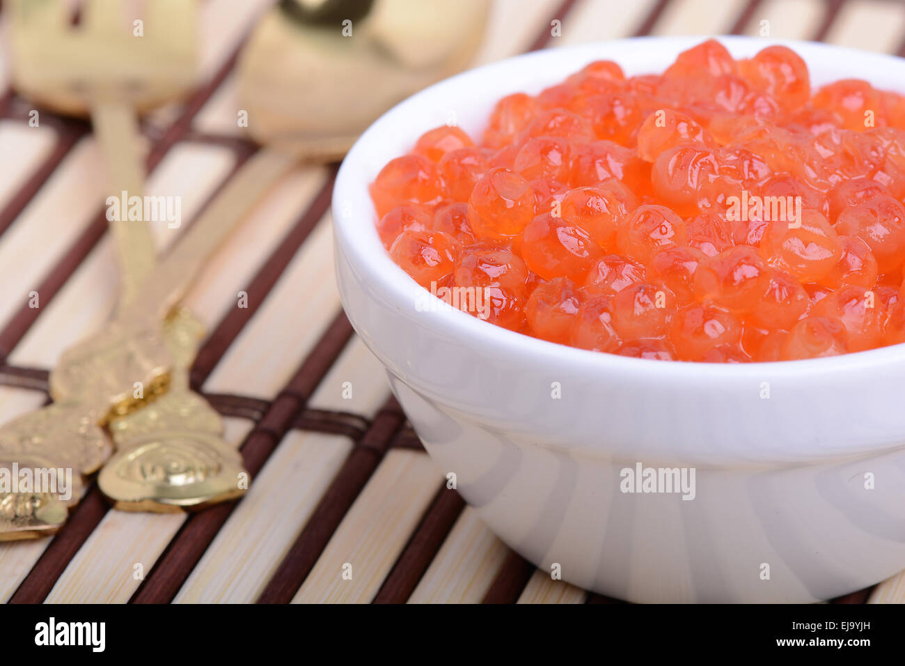 Natural red salmon caviar hi-res stock photography and images - Alamy