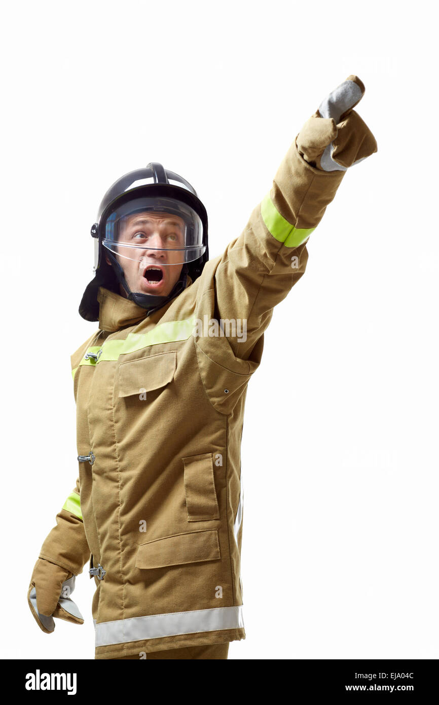 Fireman uniform isolated hi-res stock photography and images - Alamy