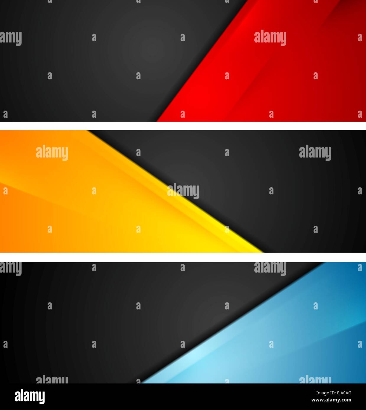 Abstract black tech banners hi-res stock photography and images - Alamy