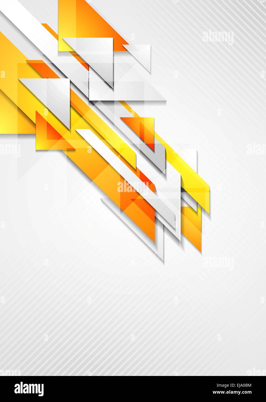 Bright hi-tech geometry background Stock Photo - Alamy