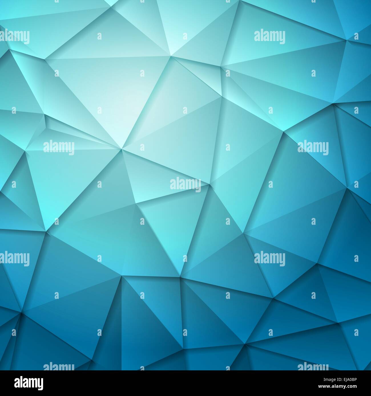 Tech geometry blue background Stock Photo - Alamy