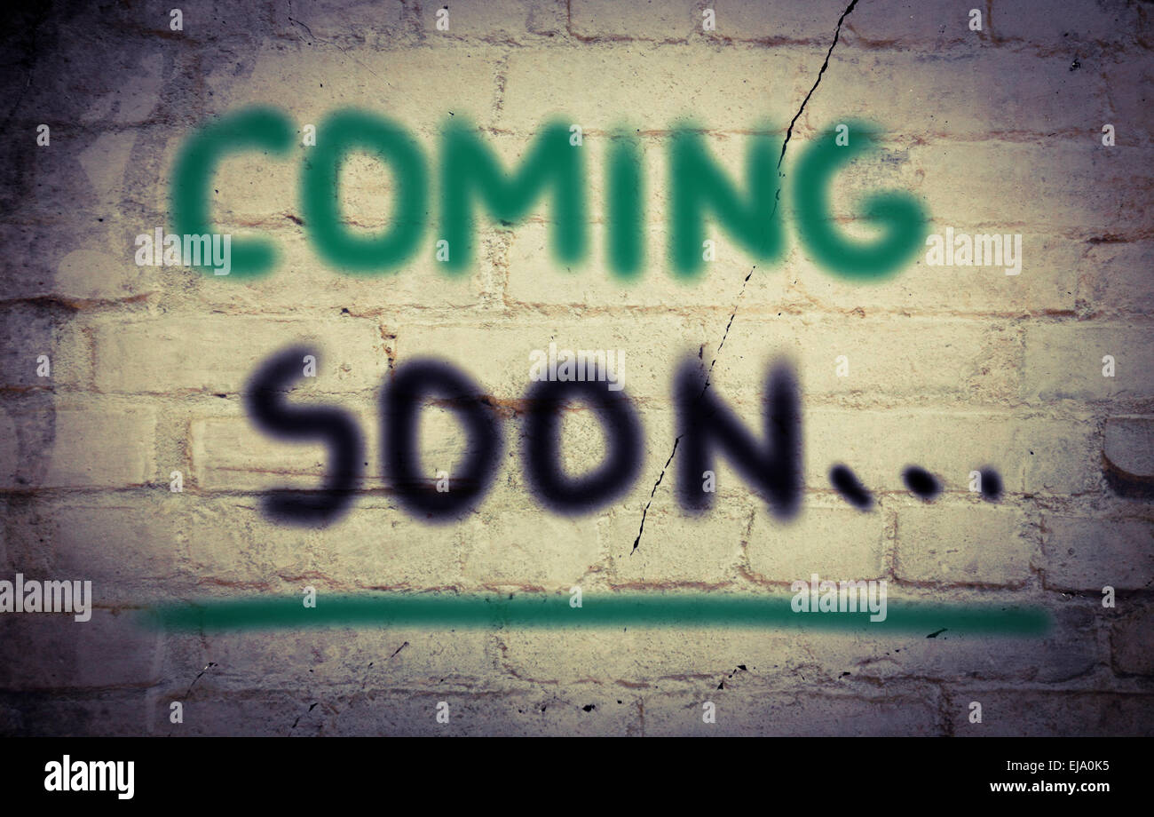 Coming Soon Concept Stock Photo - Alamy Coming Soon Concept Stock Photo - Alamy