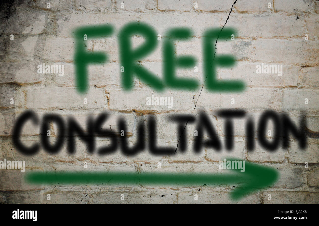 Free Consultation Concept Stock Photo - Alamy