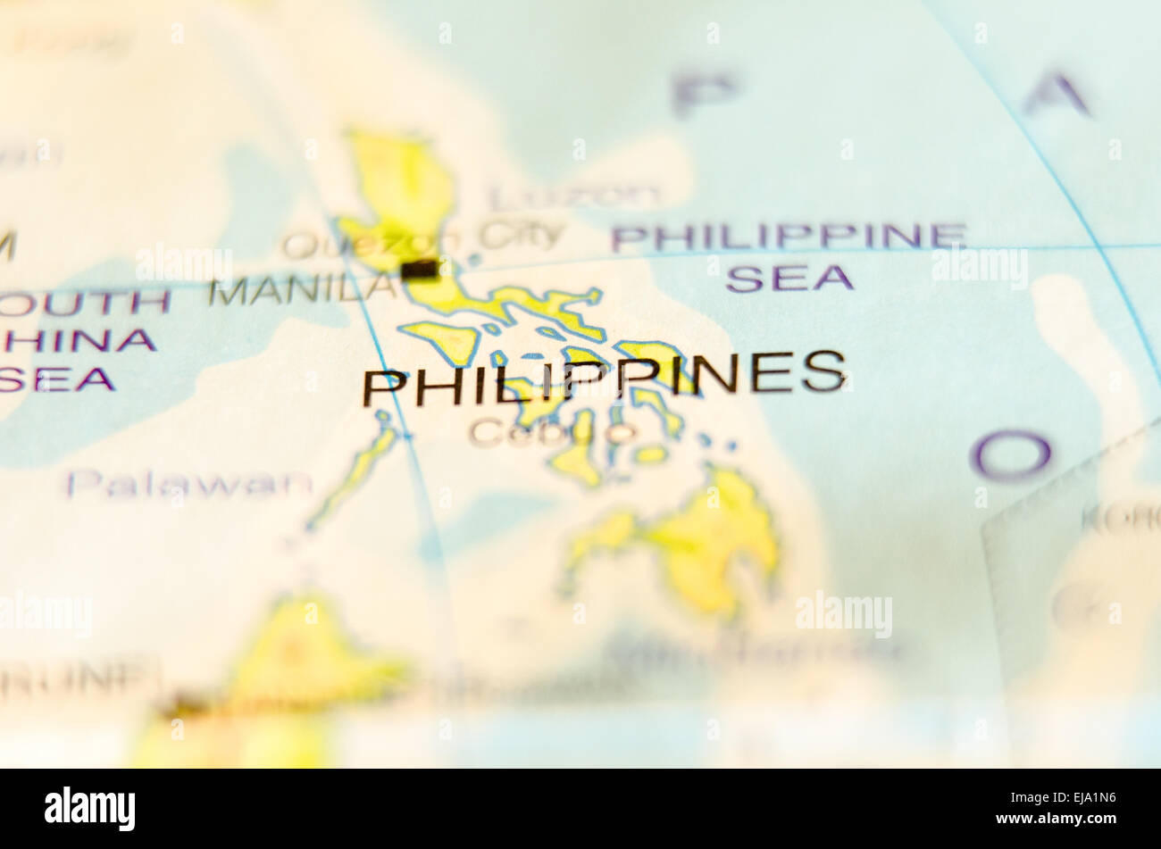 Philippines map vector hi-res stock photography and images - Alamy