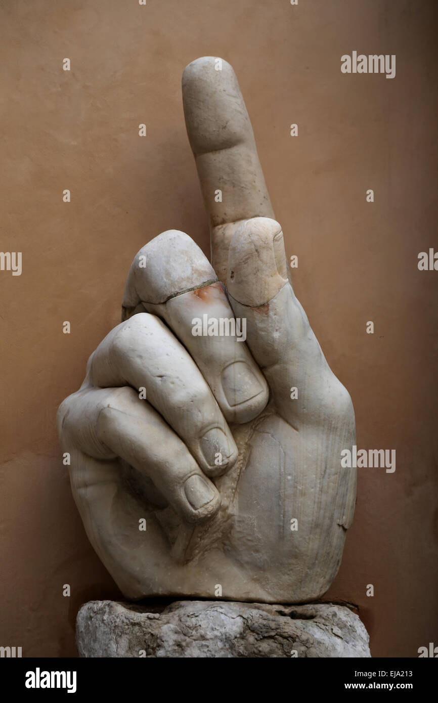 Colossus constantine the great rome hi-res stock photography and images ...