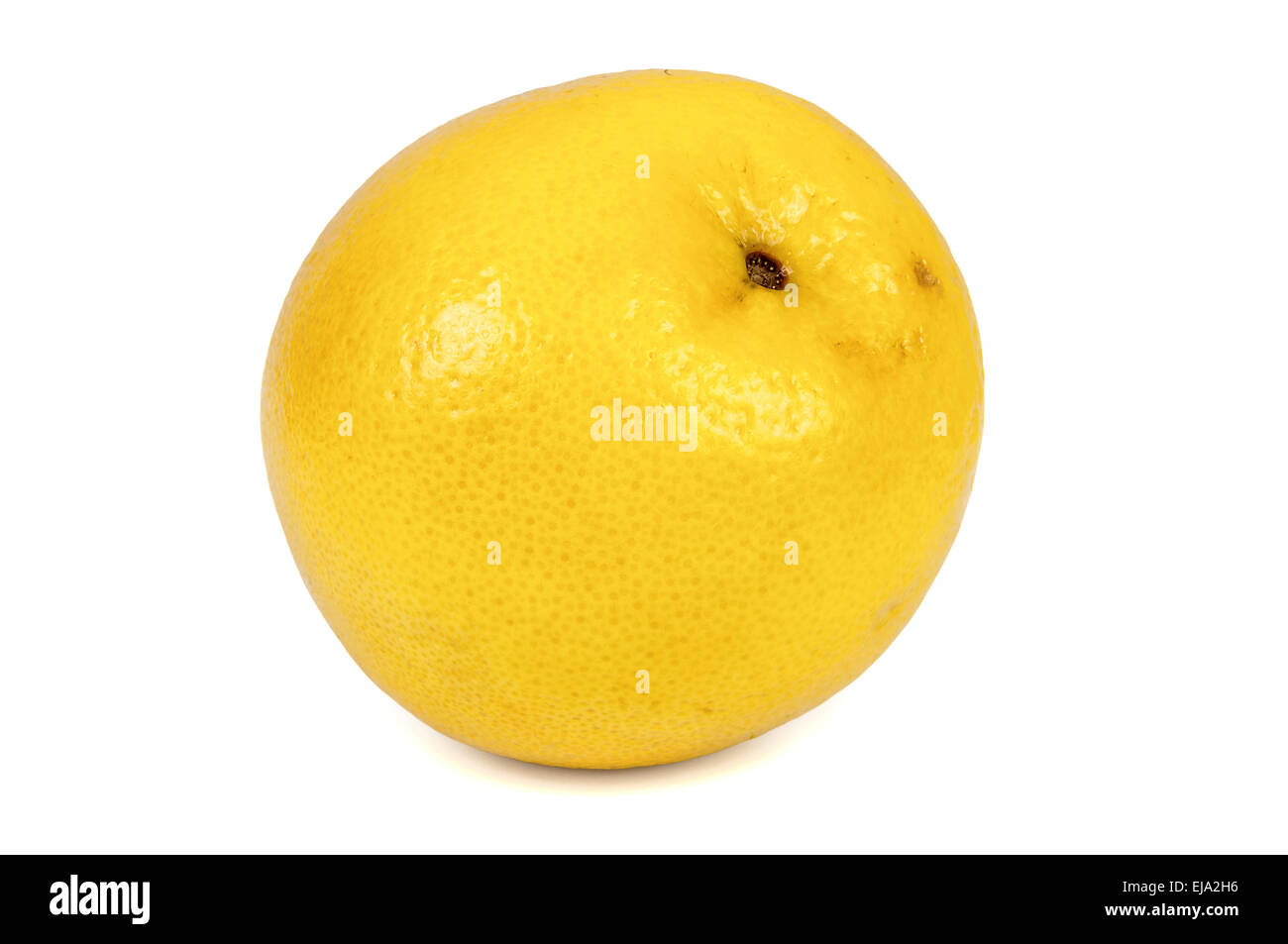 Whole ripe grapefruit isolated on white background with clipping path ...