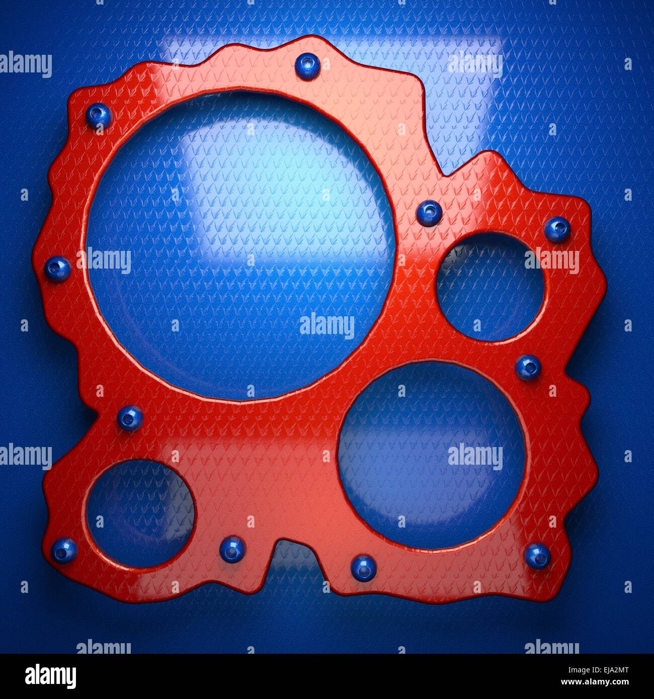 red and blue metal background Stock Photo - Alamy