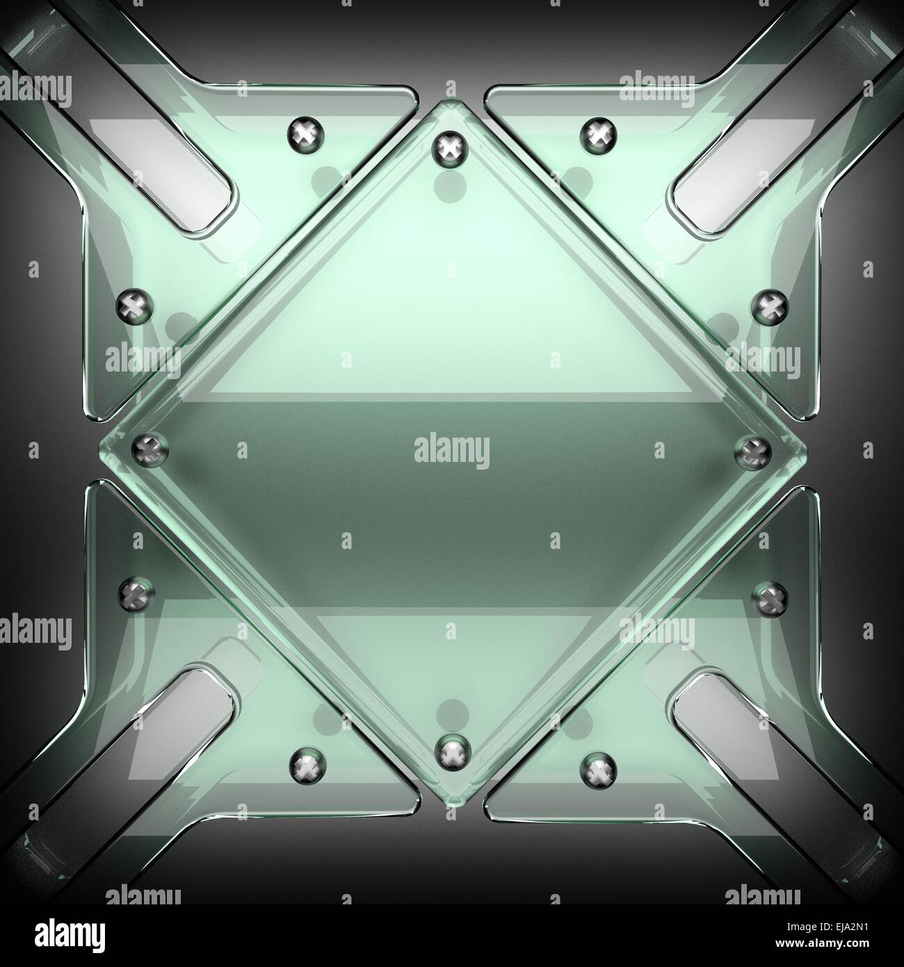 polished metal background with glass Stock Photo - Alamy
