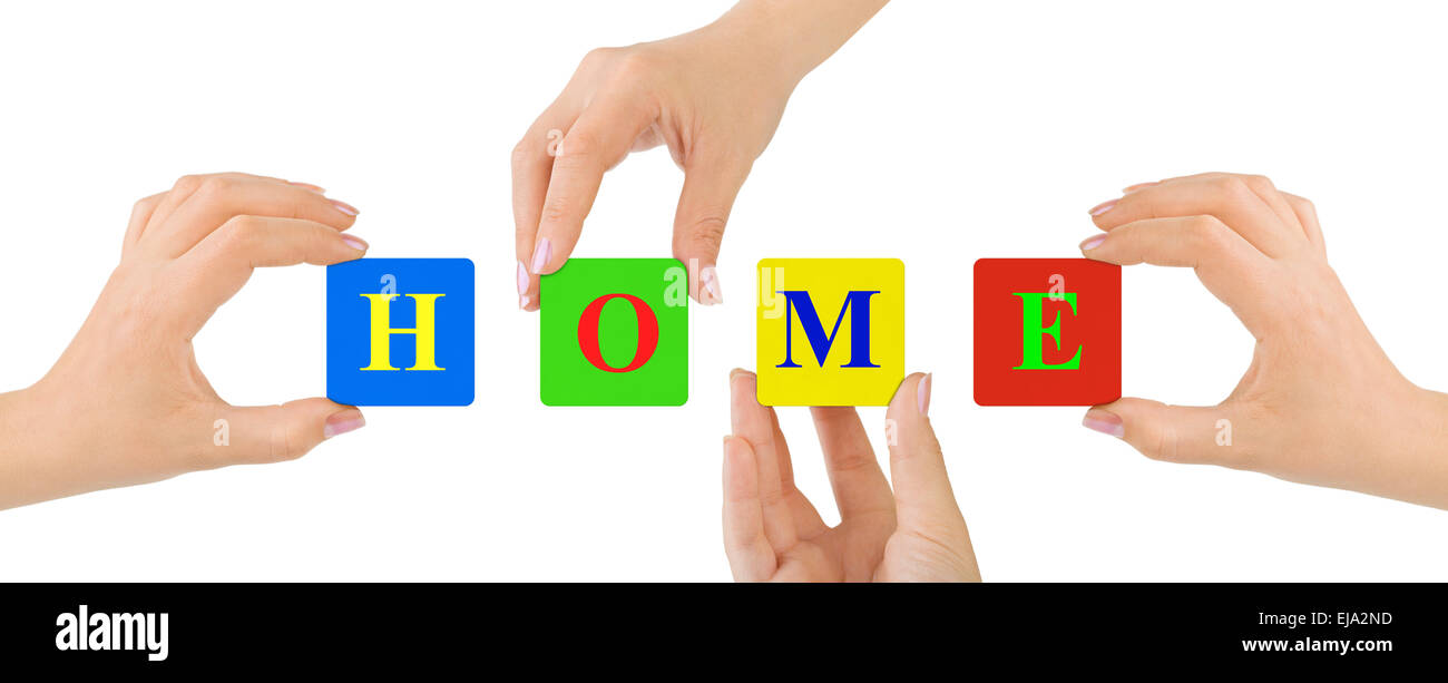Hands and Home Stock Photo - Alamy