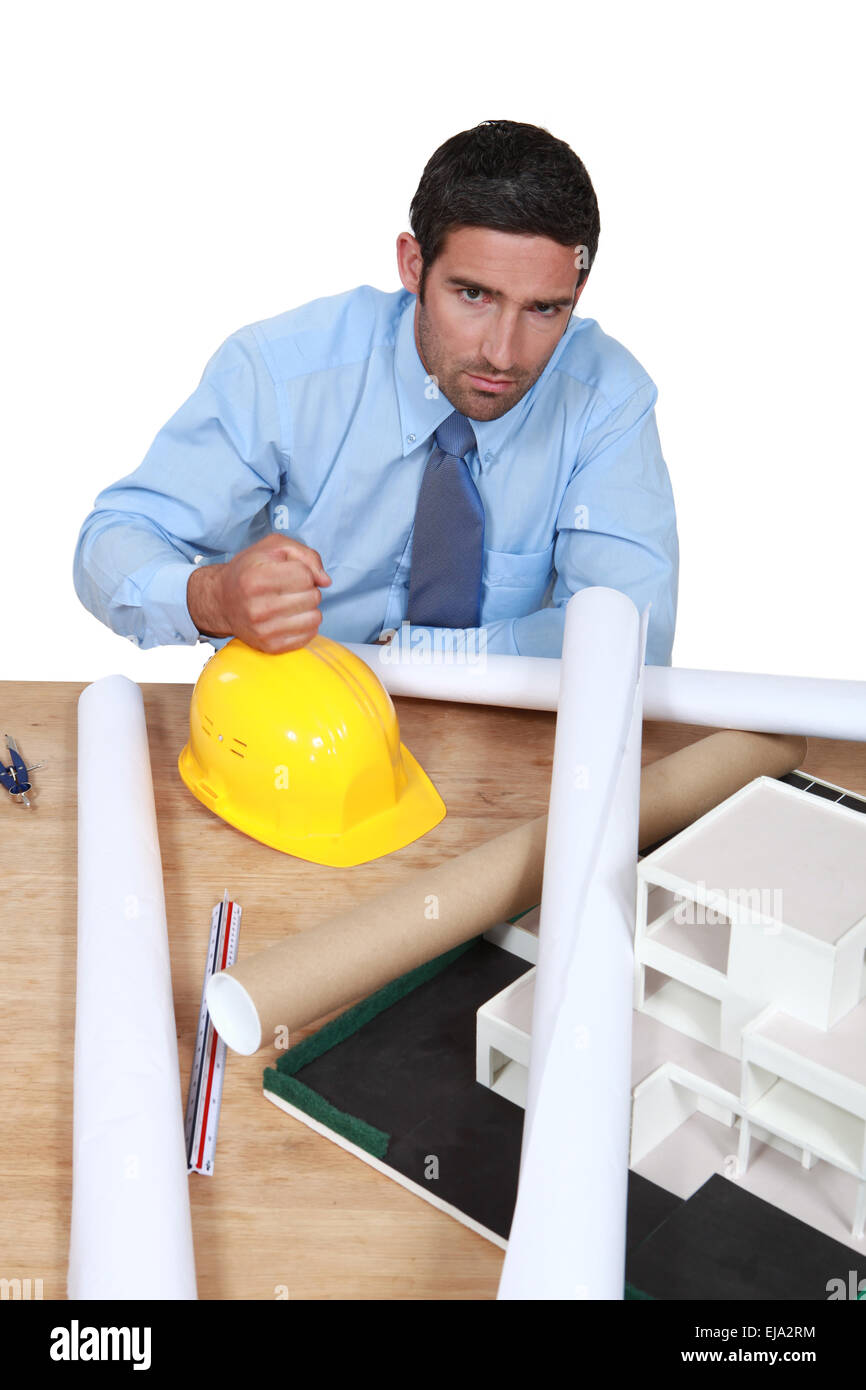 An angry tradesman hi-res stock photography and images - Alamy