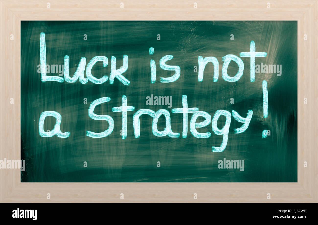 Luck strategy hi-res stock photography and images - Alamy