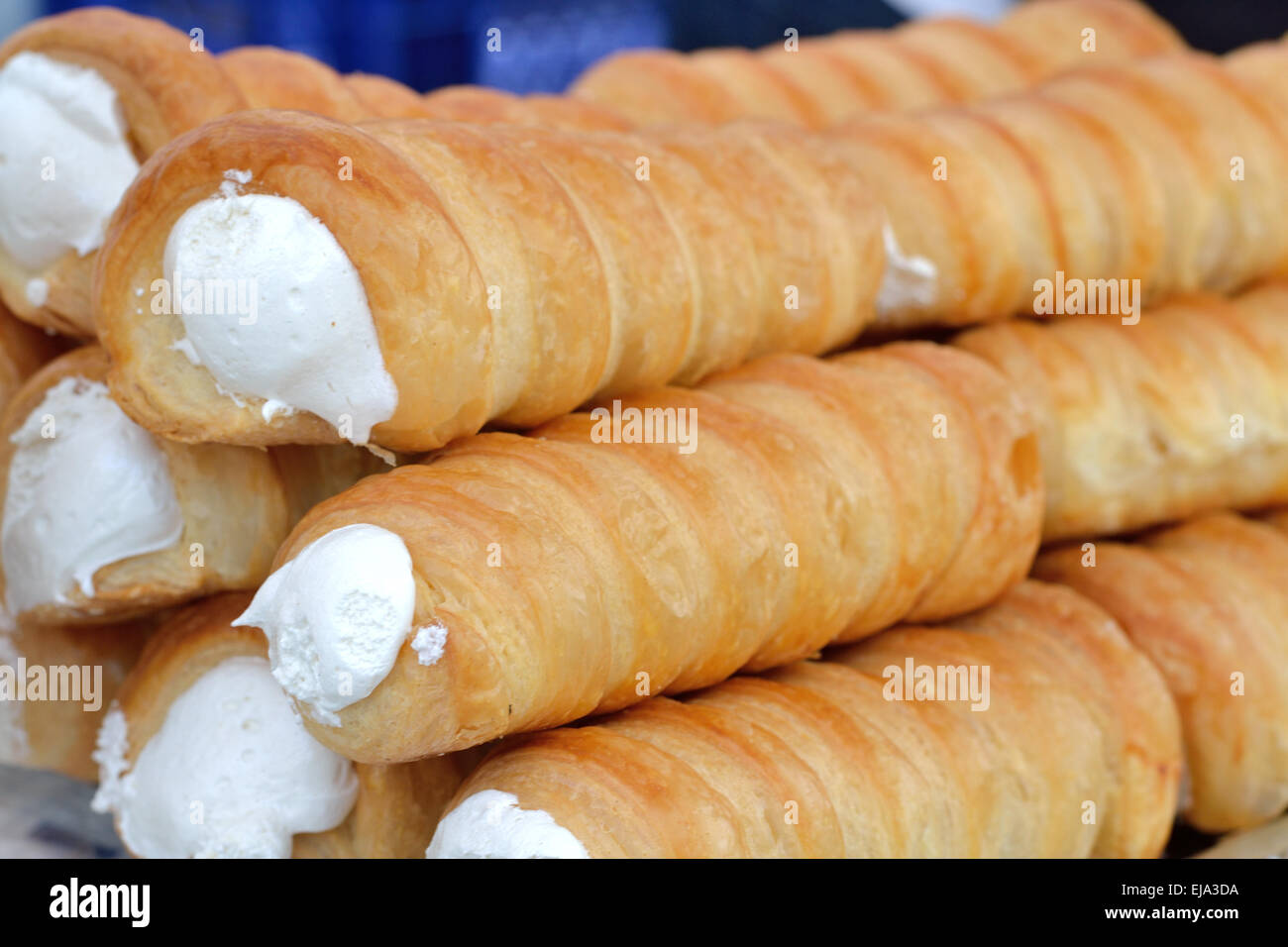 Curled strip of smoked dogfish hi-res stock photography and images - Alamy