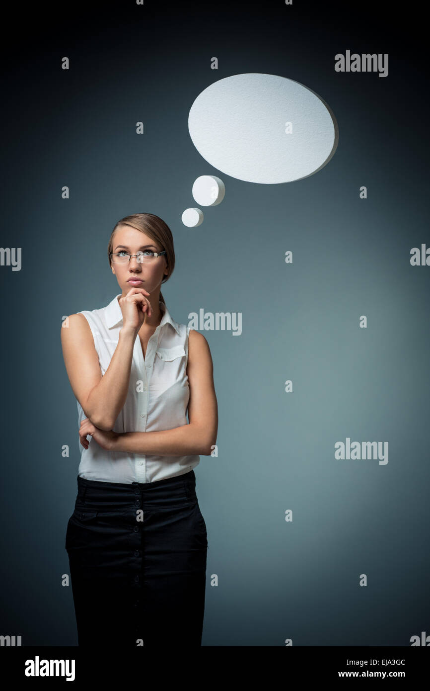 Thoughtful expression cute one hi-res stock photography and images - Alamy