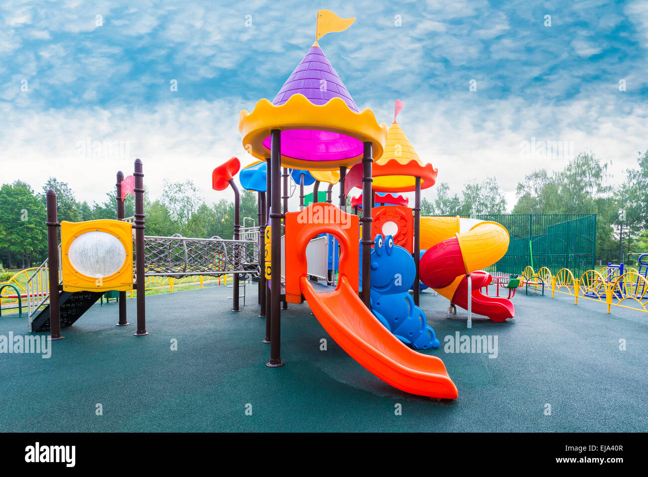 Recreational playground hi-res stock photography and images - Alamy