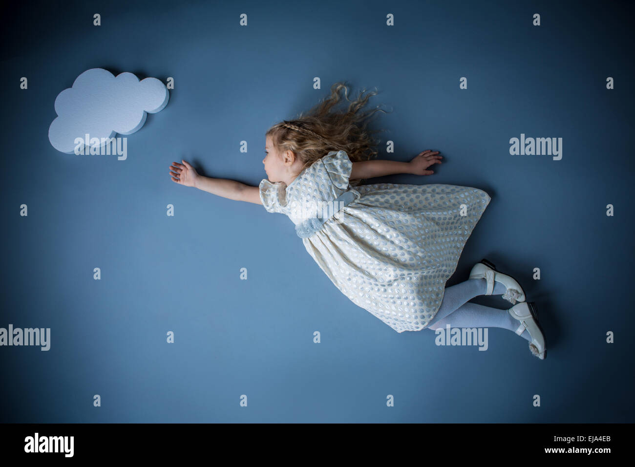 Girls flying hair hi-res stock photography and images - Alamy