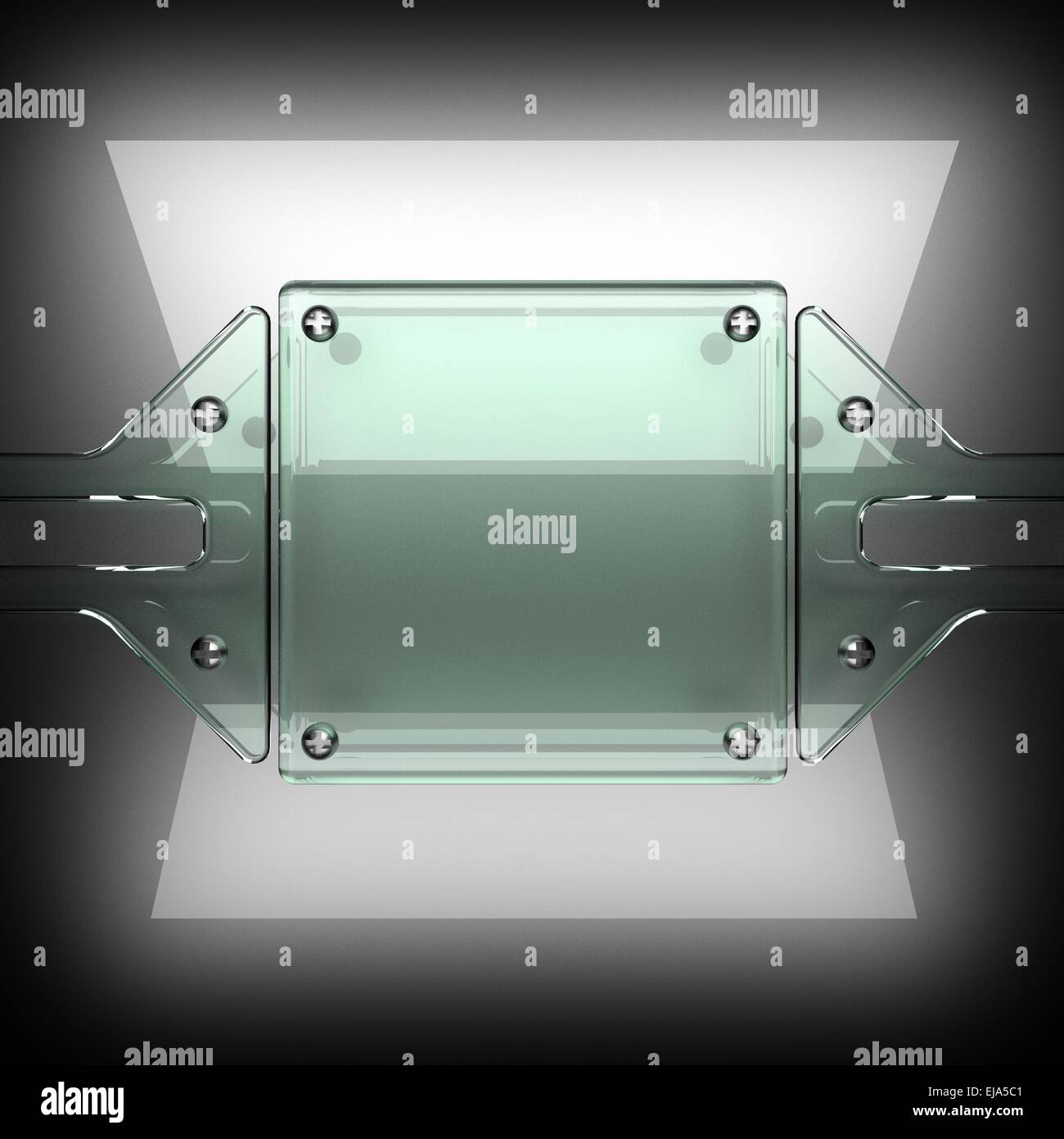 polished metal background with glass Stock Photo - Alamy