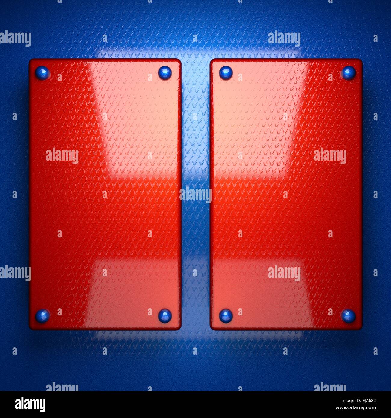 red and blue metal background Stock Photo - Alamy