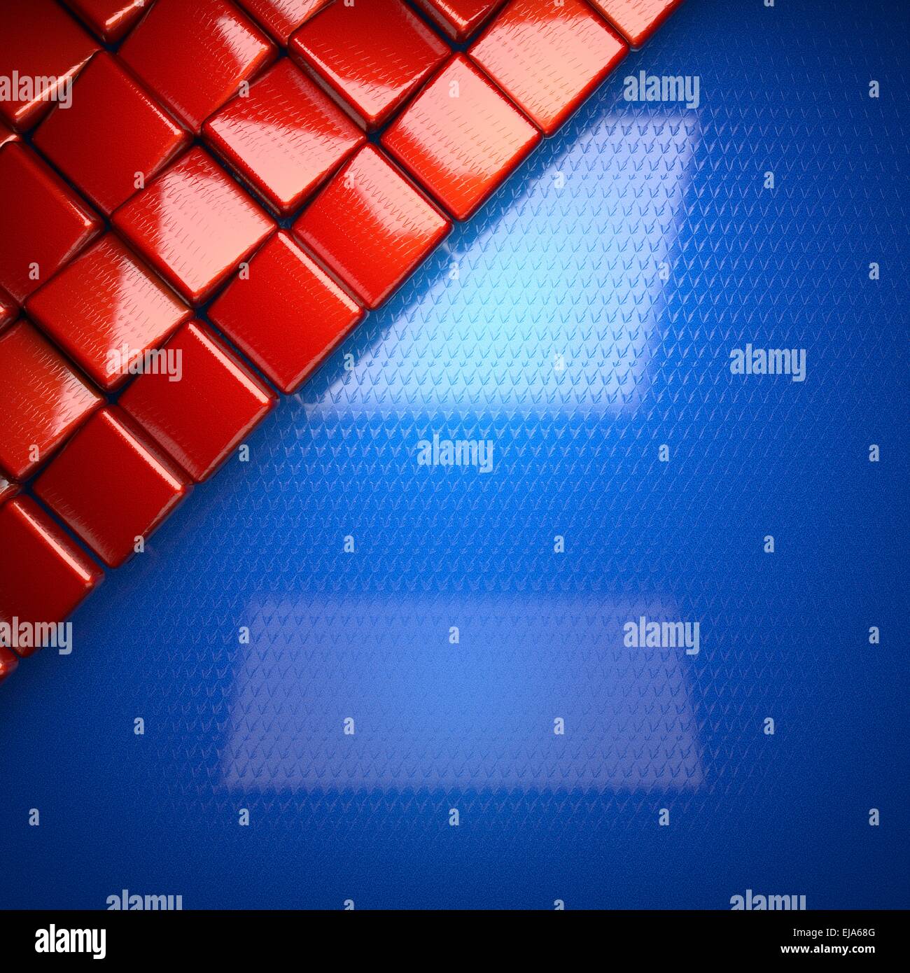 red and blue metal background Stock Photo - Alamy