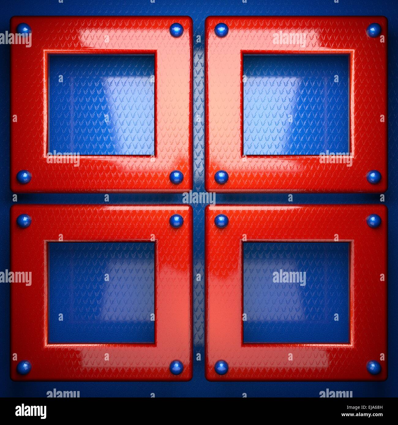 red and blue metal background Stock Photo - Alamy