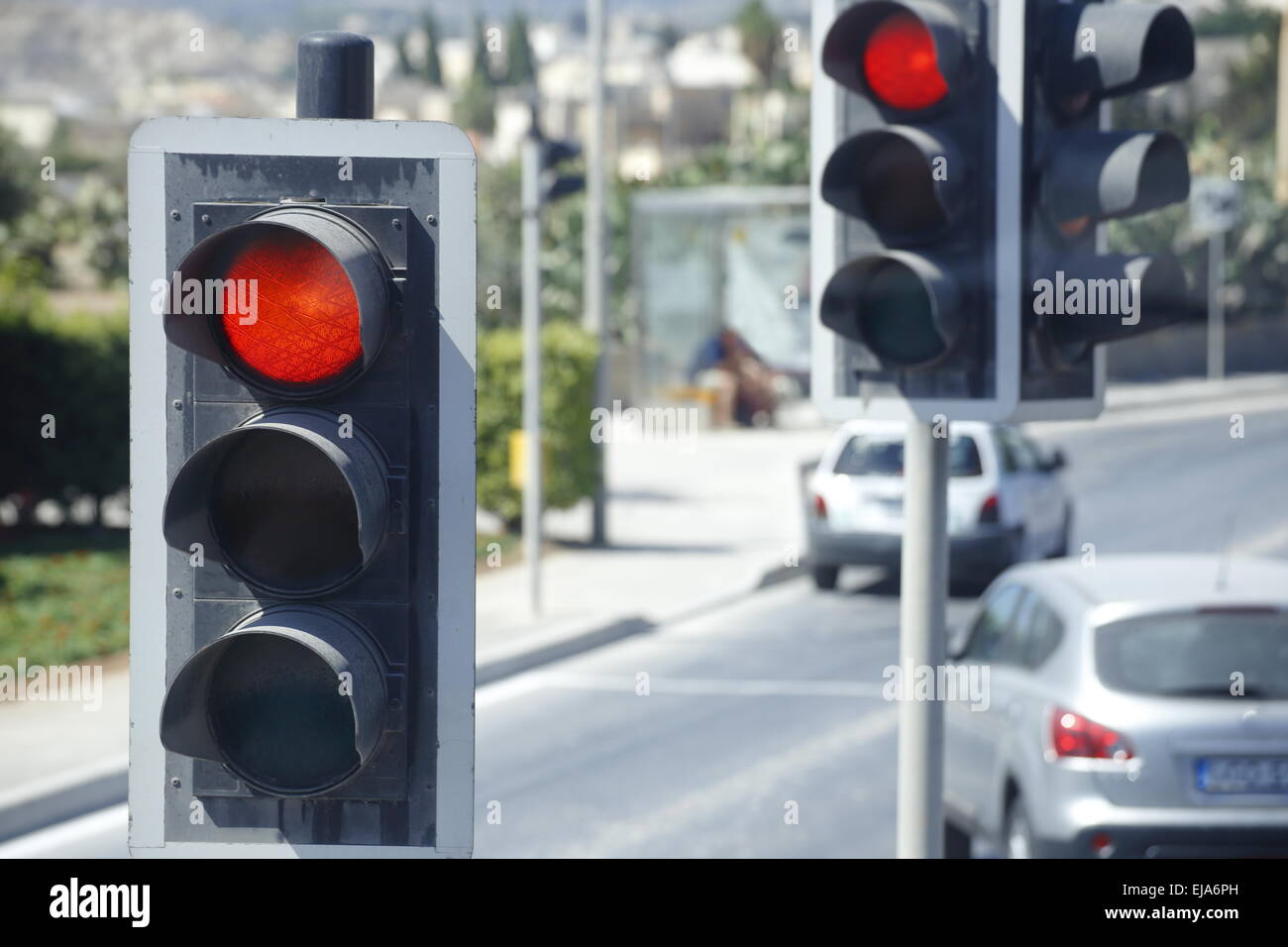 Traffic lights street lamp hi-res stock photography and images - Alamy