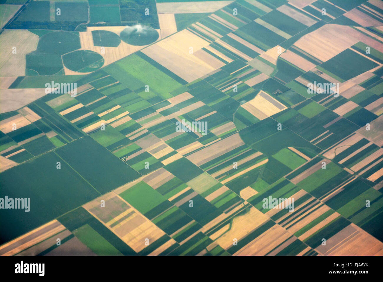 Agricultural fields, Europe Stock Photo - Alamy