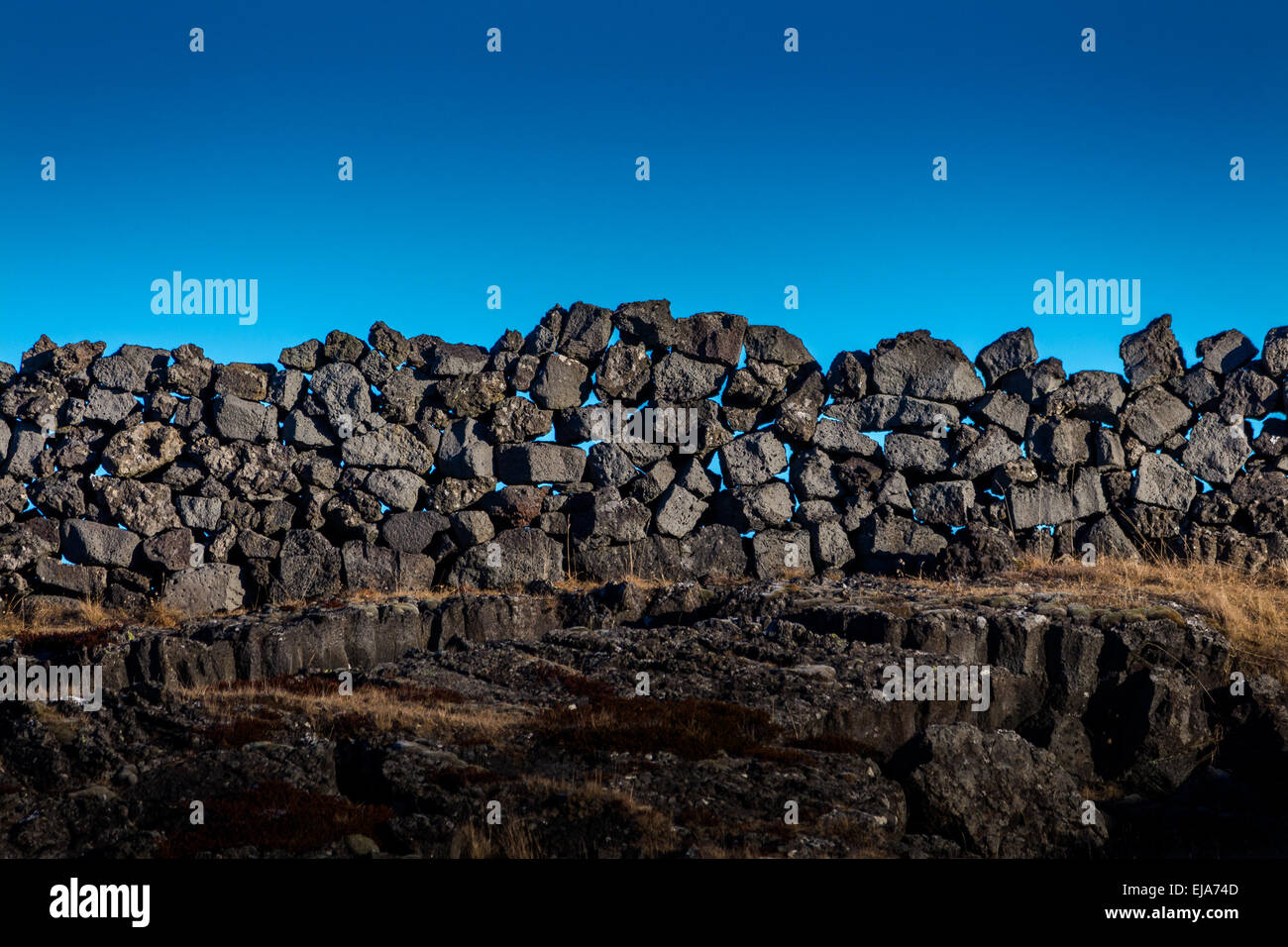 Lava stone wall texture hi-res stock photography and images - Alamy
