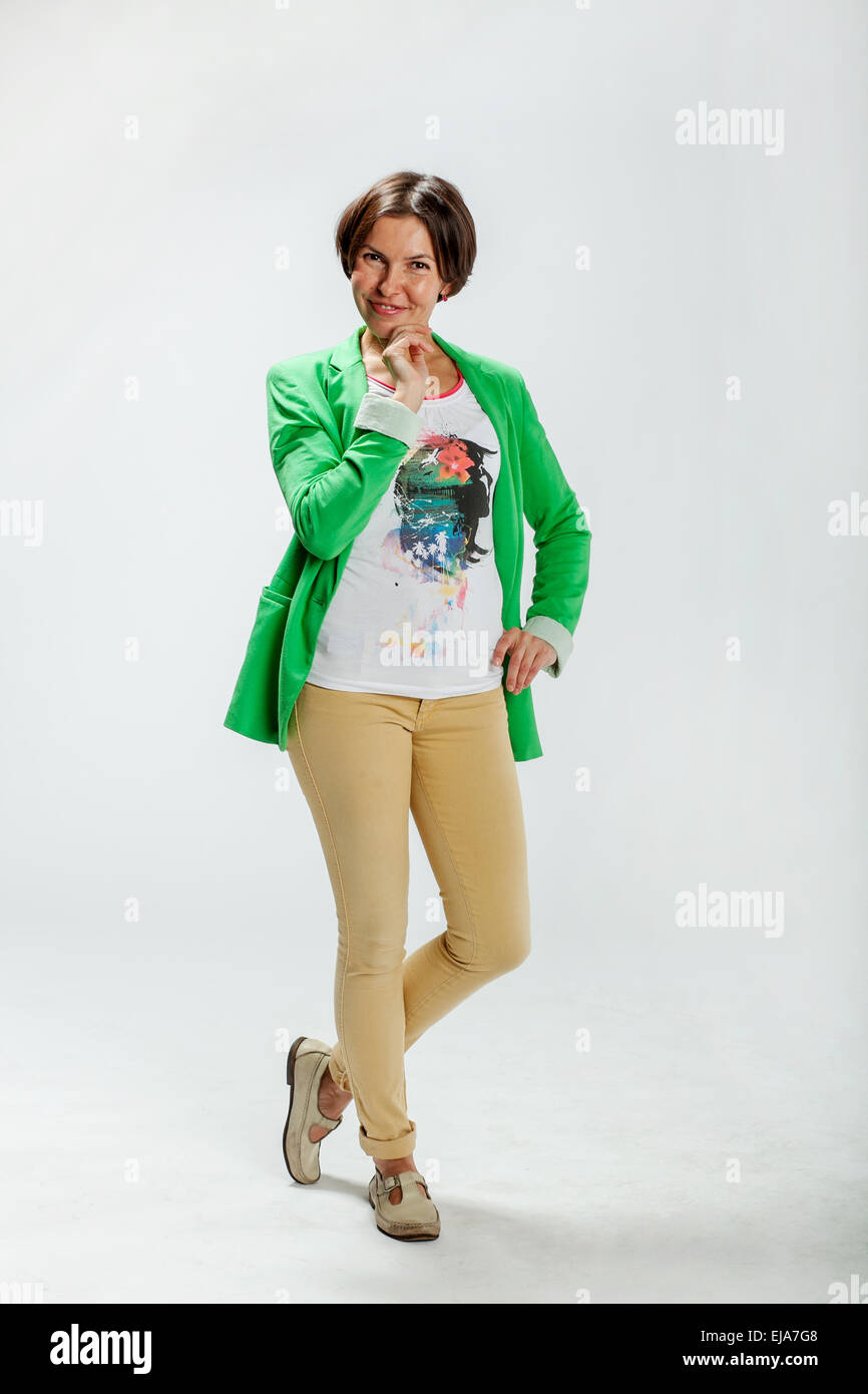 girl in studio Stock Photo - Alamy