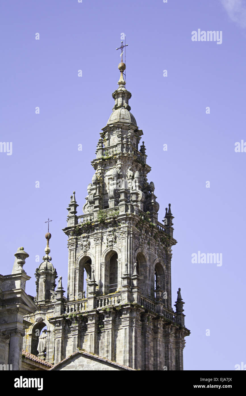Cathedral stone religious saints in Spain, construction and ...