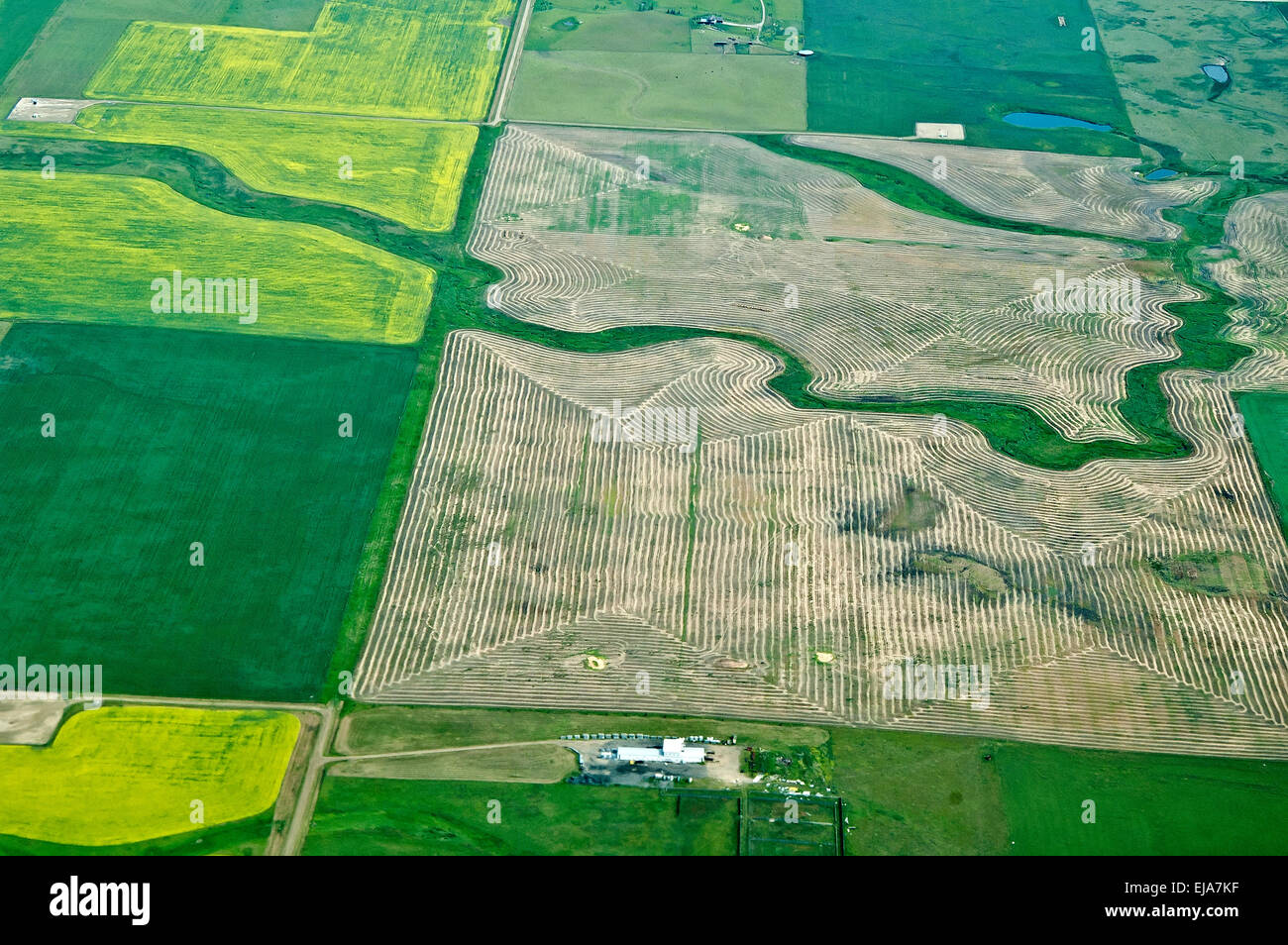 Cultivated agriculture farm fields hi-res stock photography and images ...