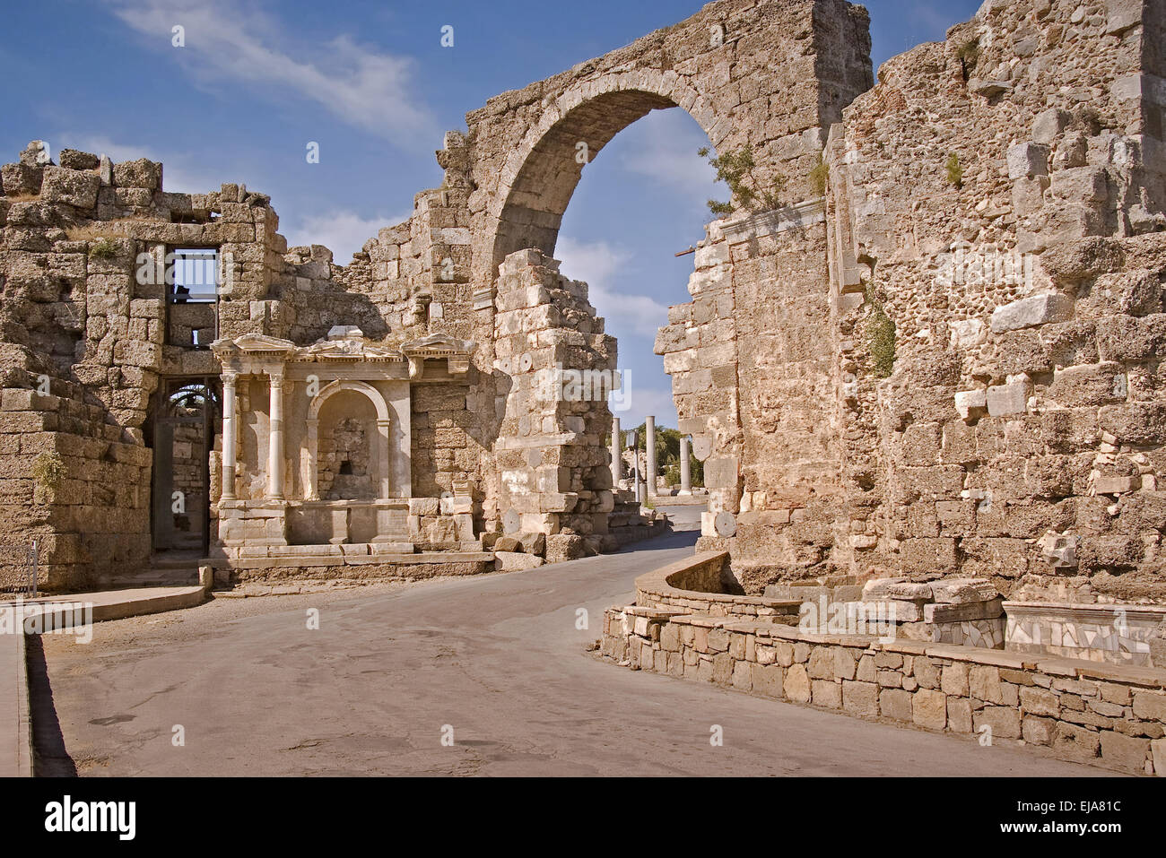 Vespasian gate side hi-res stock photography and images - Alamy