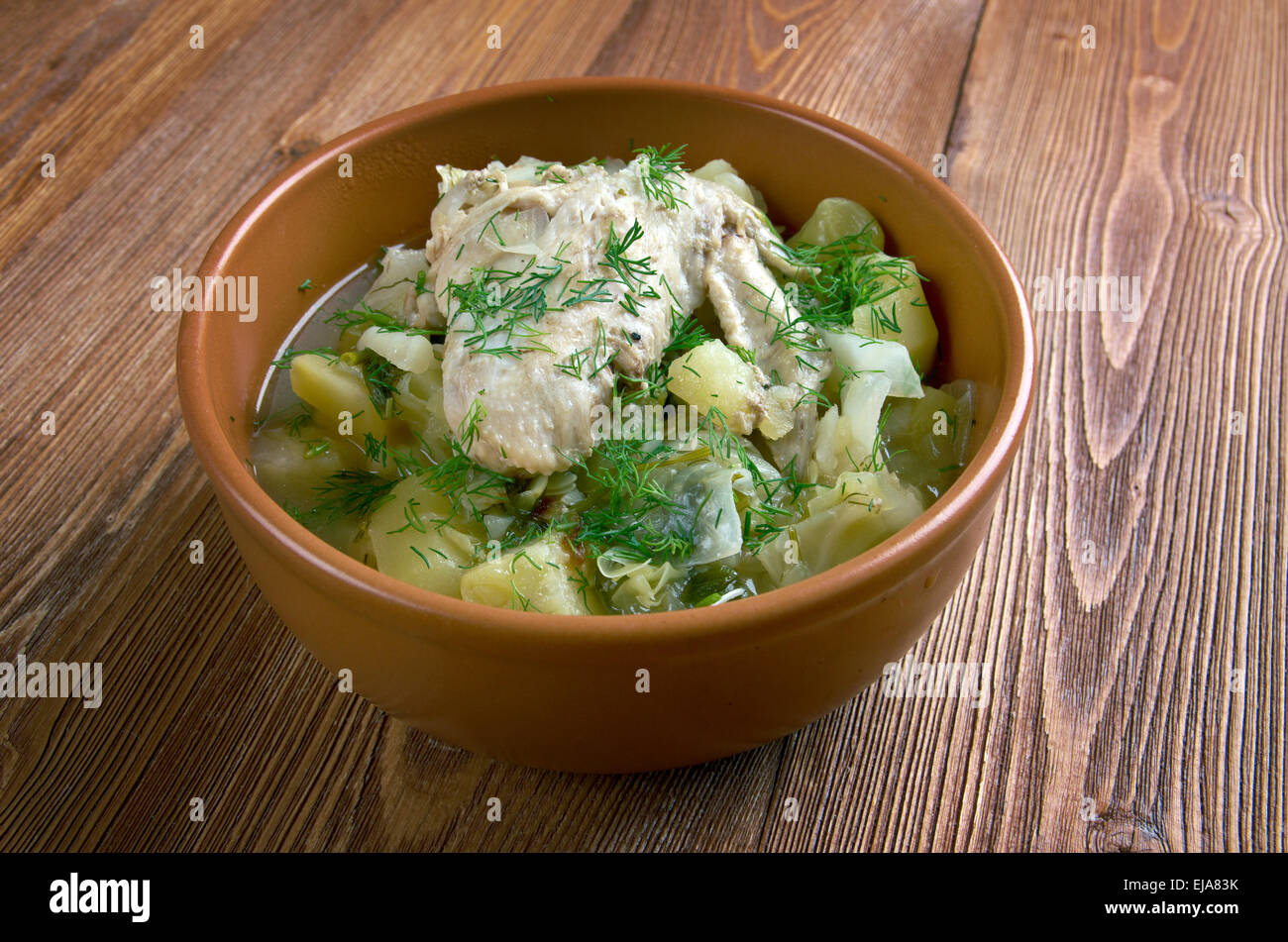 irish chicken stew Stock Photo - Alamy
