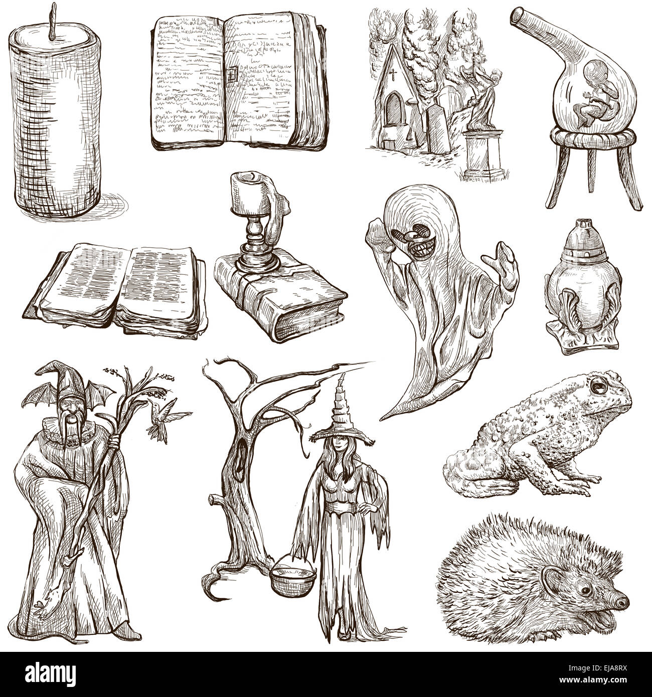 Halloween (Monsters, Magic and Fairy Tales) - Collection (no.8) of an ...