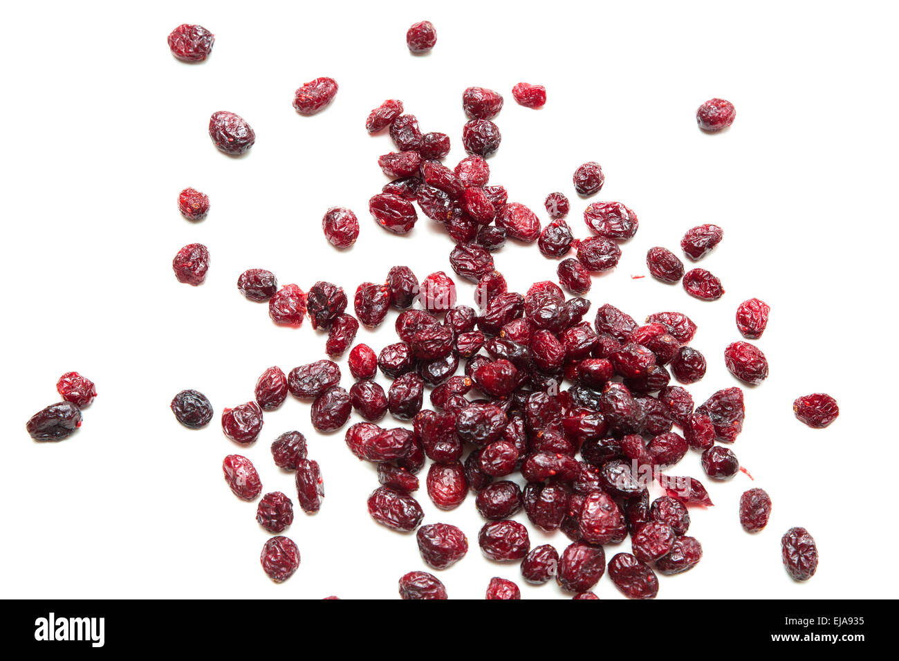 Isolated dried Cranberries Stock Photo - Alamy