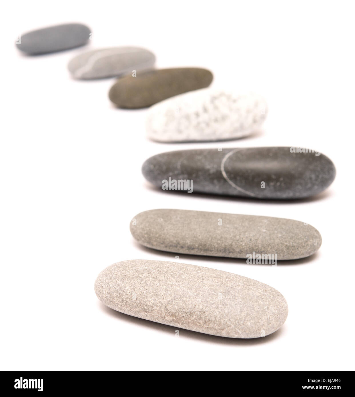 Black stepping stone Cut Out Stock Images & Pictures - Alamy