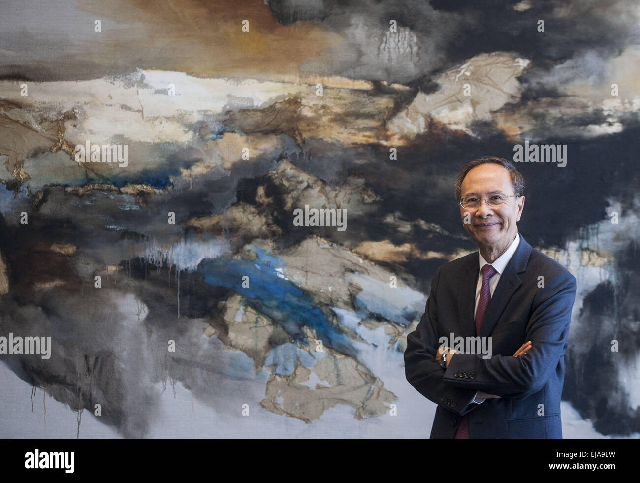 Los Angeles, California, USA. 9th Mar, 2015. Dunson Cheng, CEO, Cathay ...