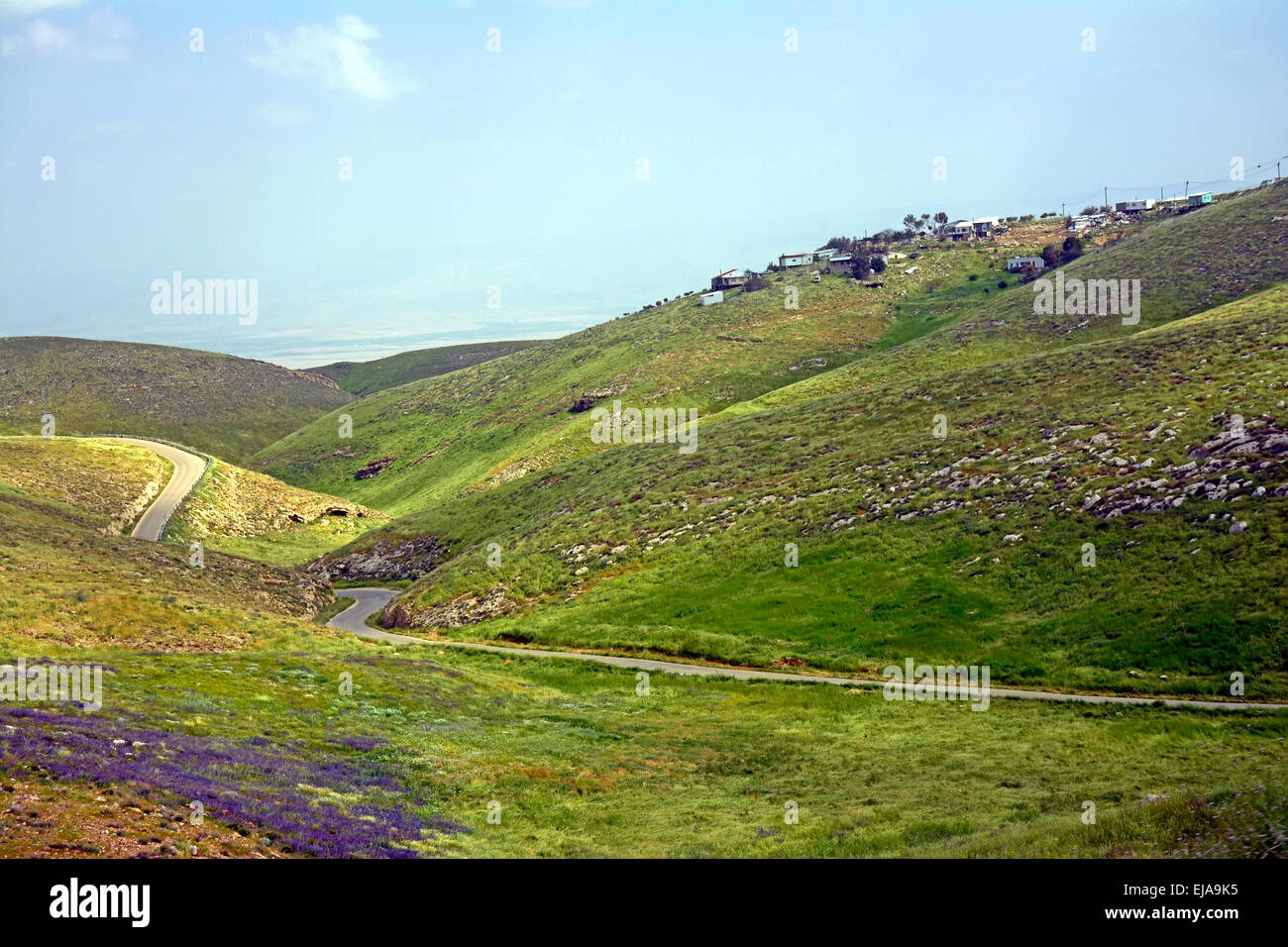 Judean desert view during spring season, Israel Stock Photo - Alamy