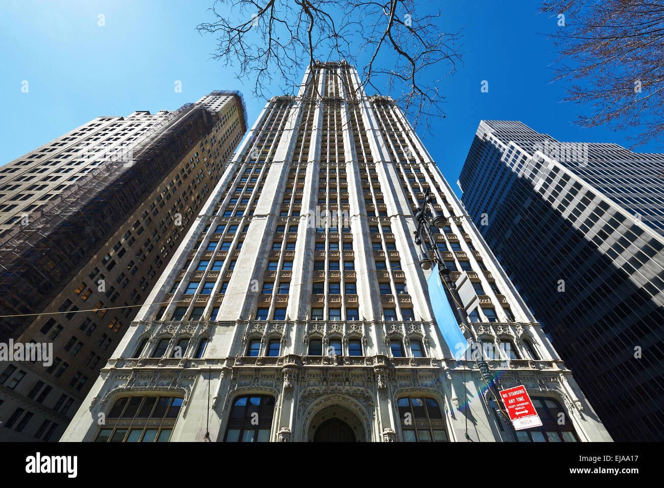 The woolworth building skyline hi-res stock photography and images - Alamy