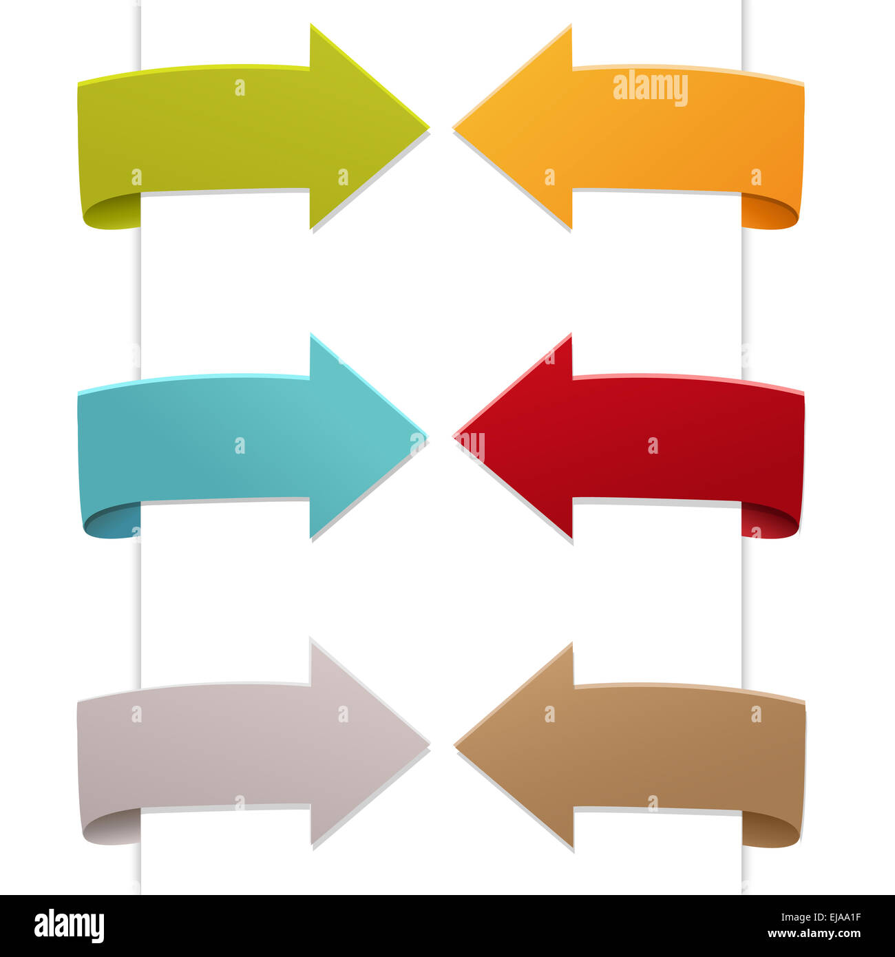 Color Web Arrows Stock Photo - Alamy