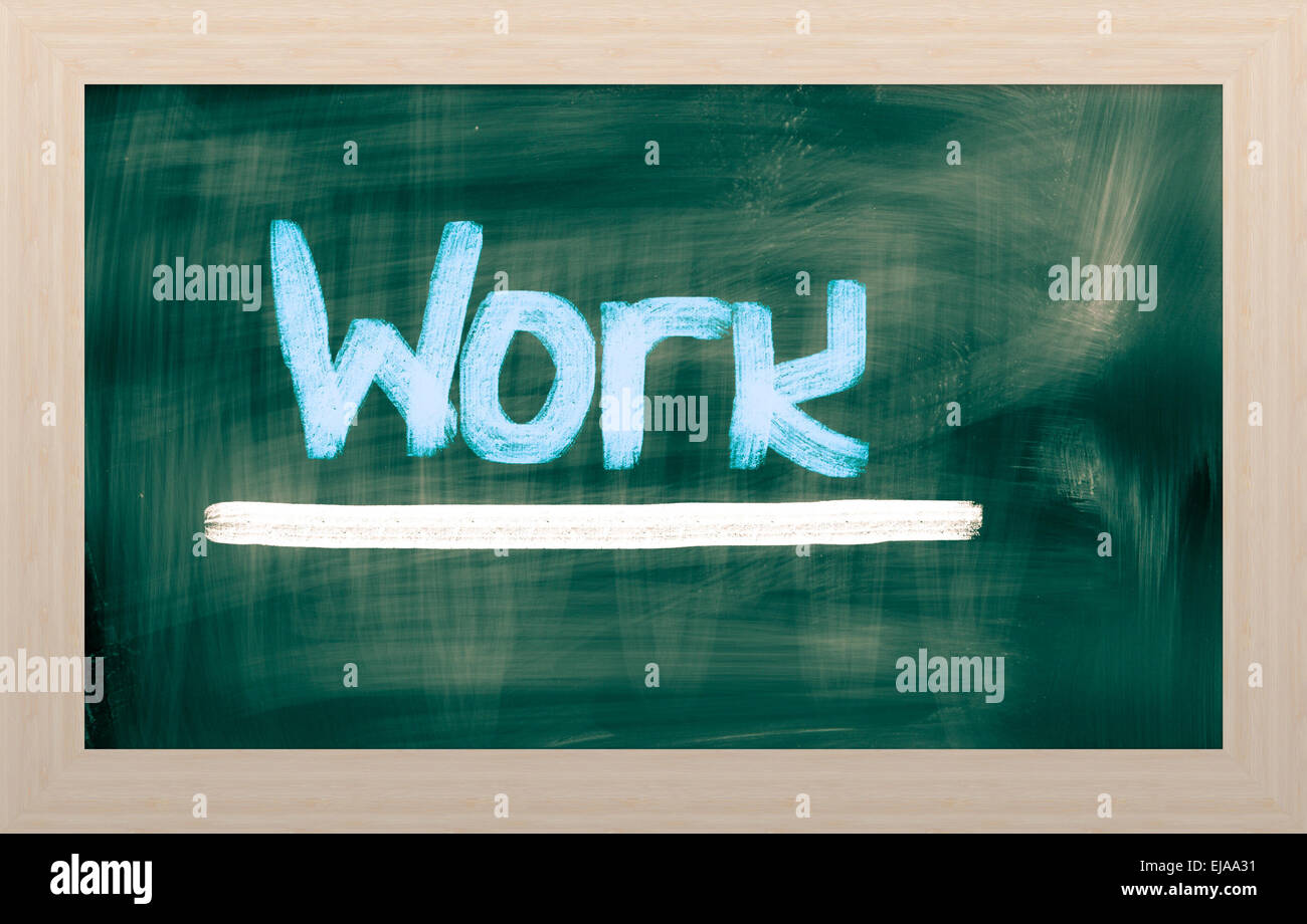 Concept work hi-res stock photography and images - Alamy