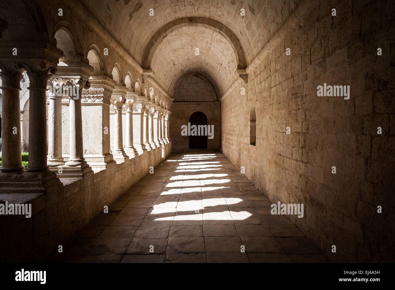 Old Abbey Galley Stock Photo - Alamy