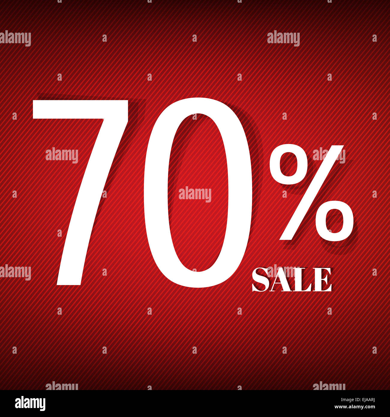 Red Sale Poster Stock Photo - Alamy