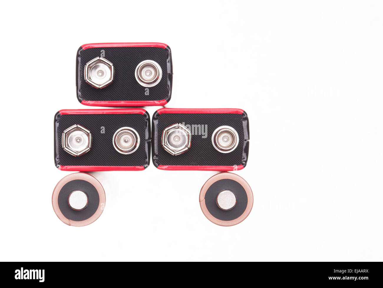 Car batteries Cut Out Stock Images & Pictures - Alamy