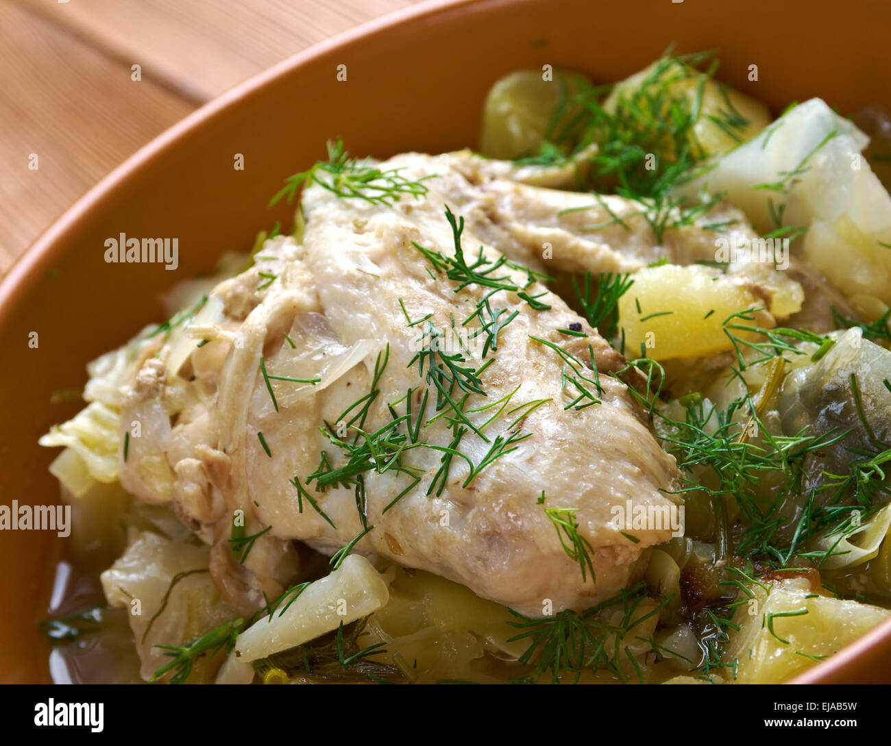 irish chicken stew Stock Photo - Alamy