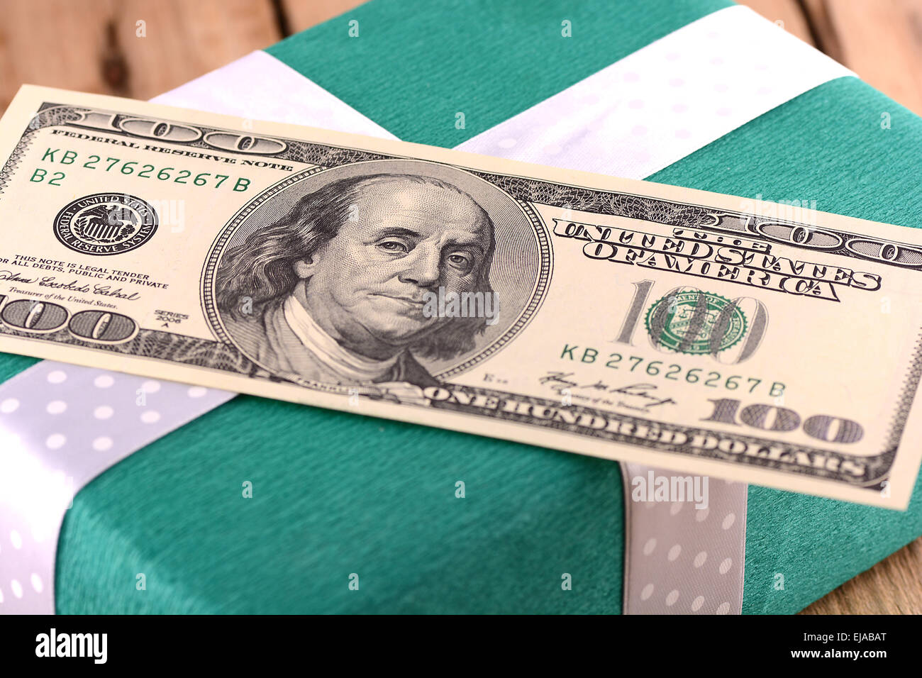 Dollar gift box hi-res stock photography and images - Alamy