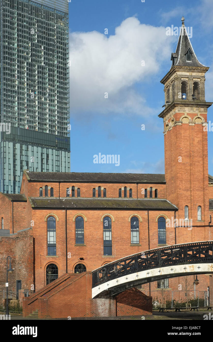 Manchester, England: The Hilton Hotel in Manchester seen here from the ...