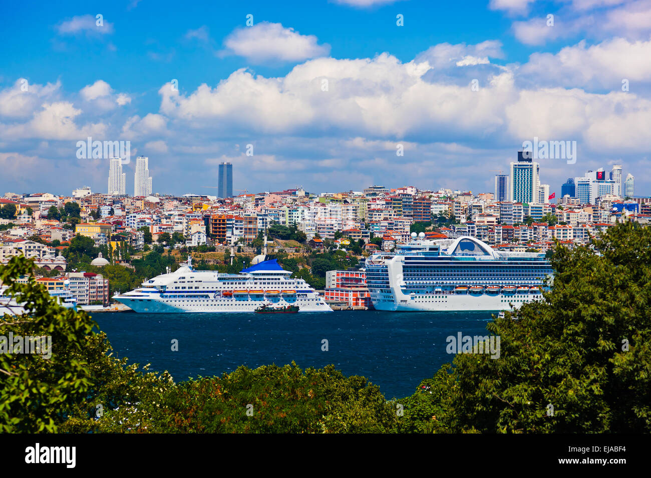 Istanbul Turkey view Stock Photo - Alamy