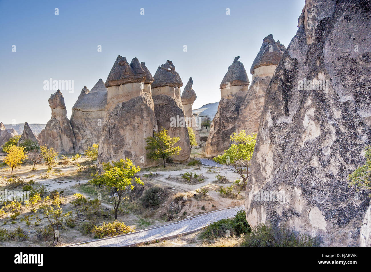 Turkey Cappadocia Fairy Chimneys Stock Photo - Alamy